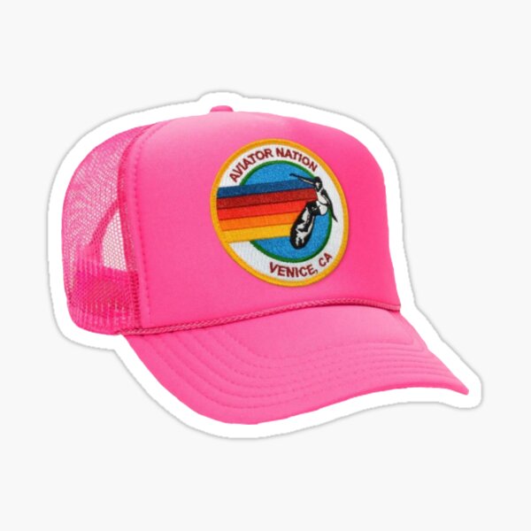 "Aviator nation Hat" Sticker for Sale by carolinanolan | Redbubble