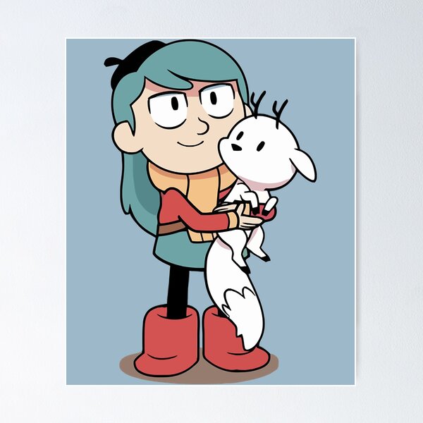 "Blue Haired Girl Adventure Go Hilda Netflix 002 Hilda And Twig Cartoon ...