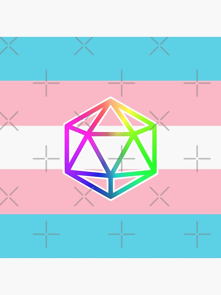 "Pan-Pride Line D20" Poster for Sale by FukuroYuki | Redbubble