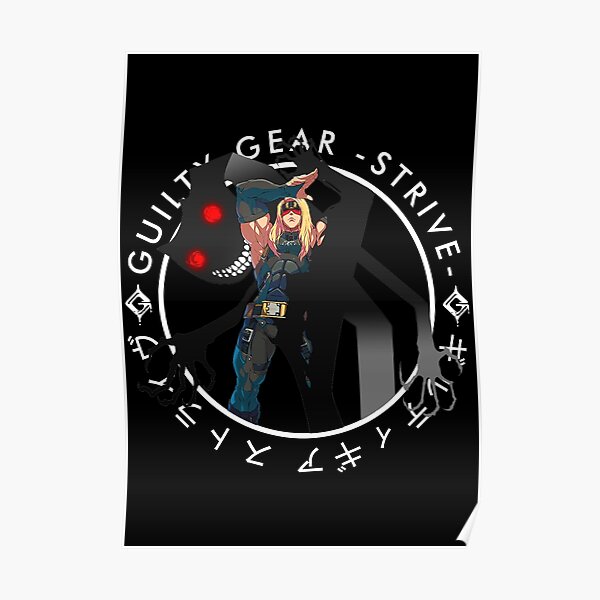 "Guilty Gear - ZATO-ONE" Poster for Sale by RECBLACK | Redbubble