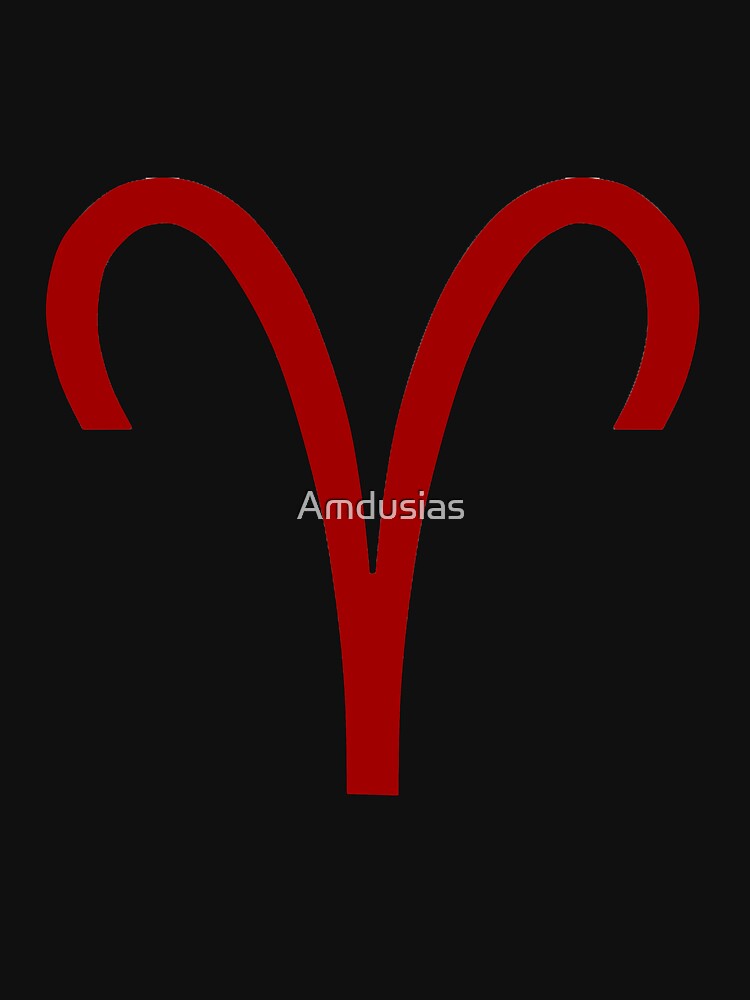 "Aries sign" T-shirt for Sale by Amdusias | Redbubble | aradia t-shirts ...