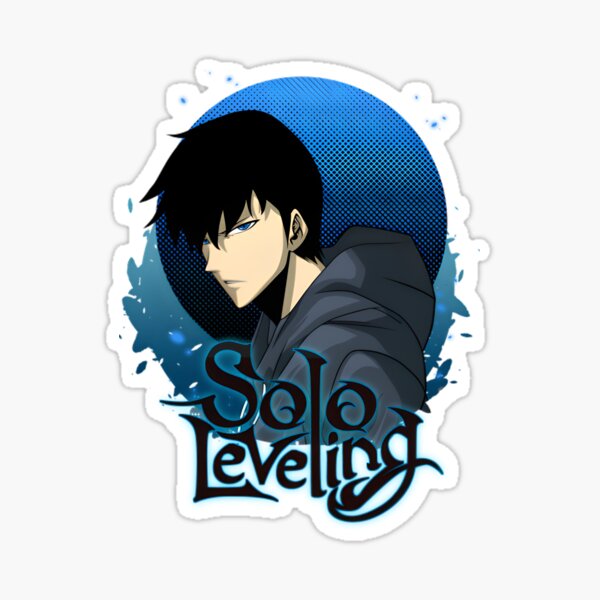 "Solo Leveling Sung Jin Woo Manhwa Anime" Sticker for Sale by ...