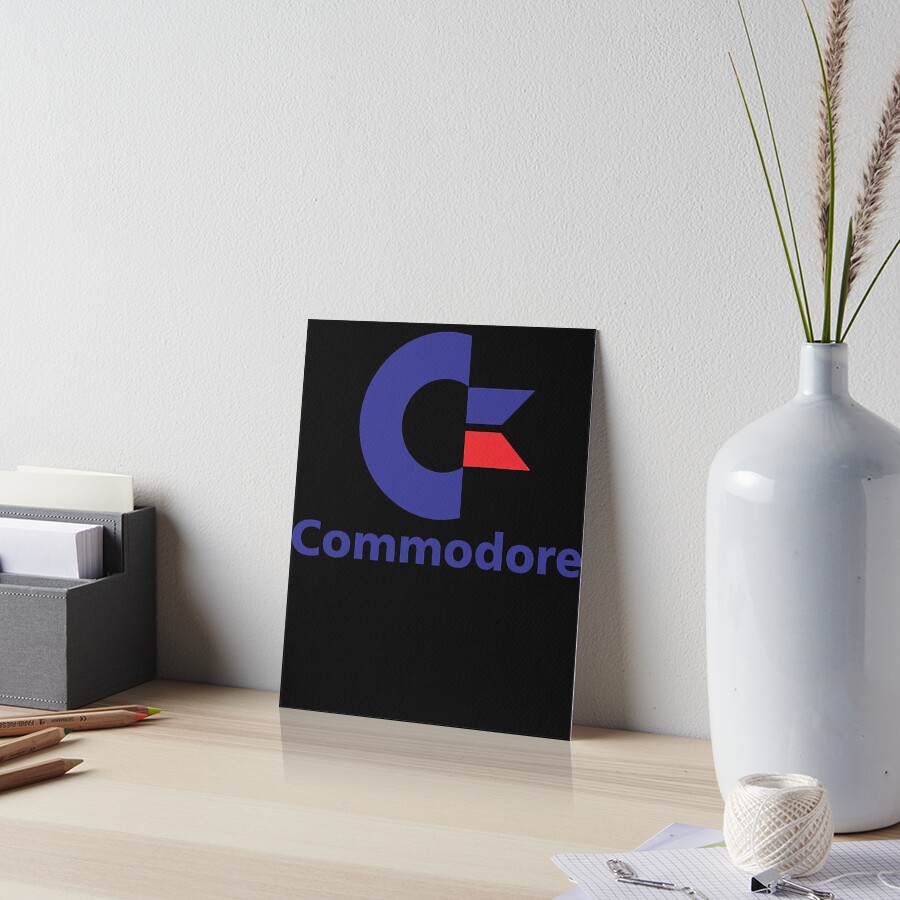"Commodore logo" Art Board Print for Sale by RowshanaraAlam | Redbubble