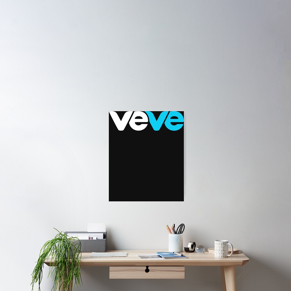"Veve logo" Poster for Sale by ShellyFlores | Redbubble
