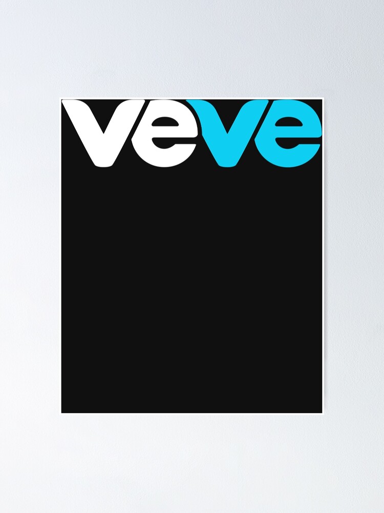 "Veve logo" Poster for Sale by ShellyFlores | Redbubble