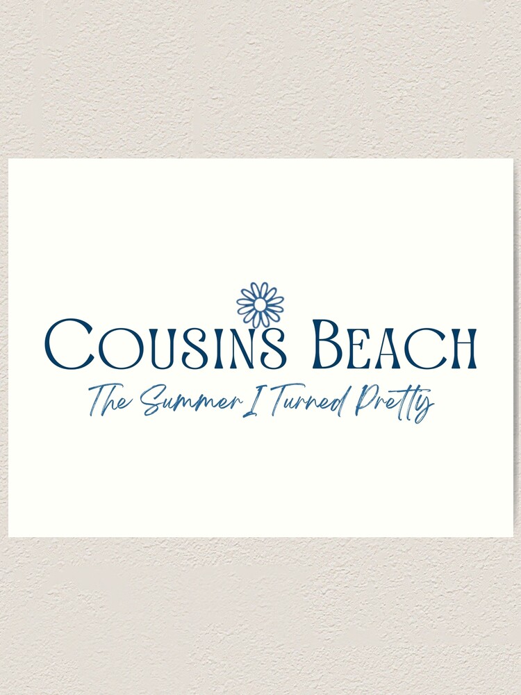 "Cousins Beach The Summer I Turned Pretty " Art Print for Sale by ...