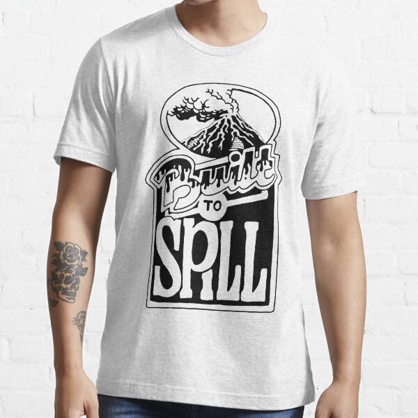 "Built to Spill - Vintage volcano graphic sticker design. Classic ...
