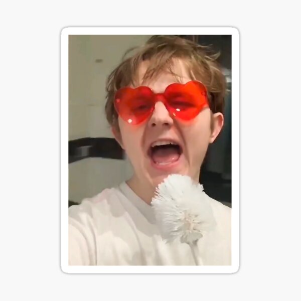 "Lewis Capaldi - Heart Sunglasses" Sticker for Sale by digitalsafarix ...
