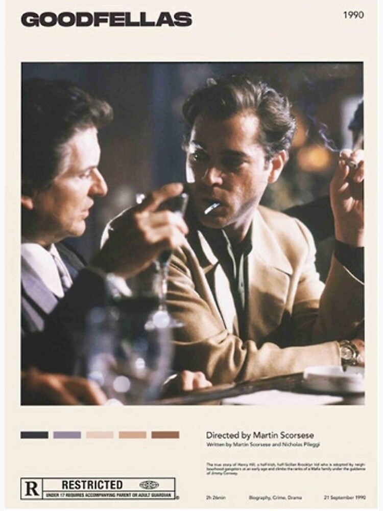 "Goodfellas Poster" Poster for Sale by MichaelFogle | Redbubble