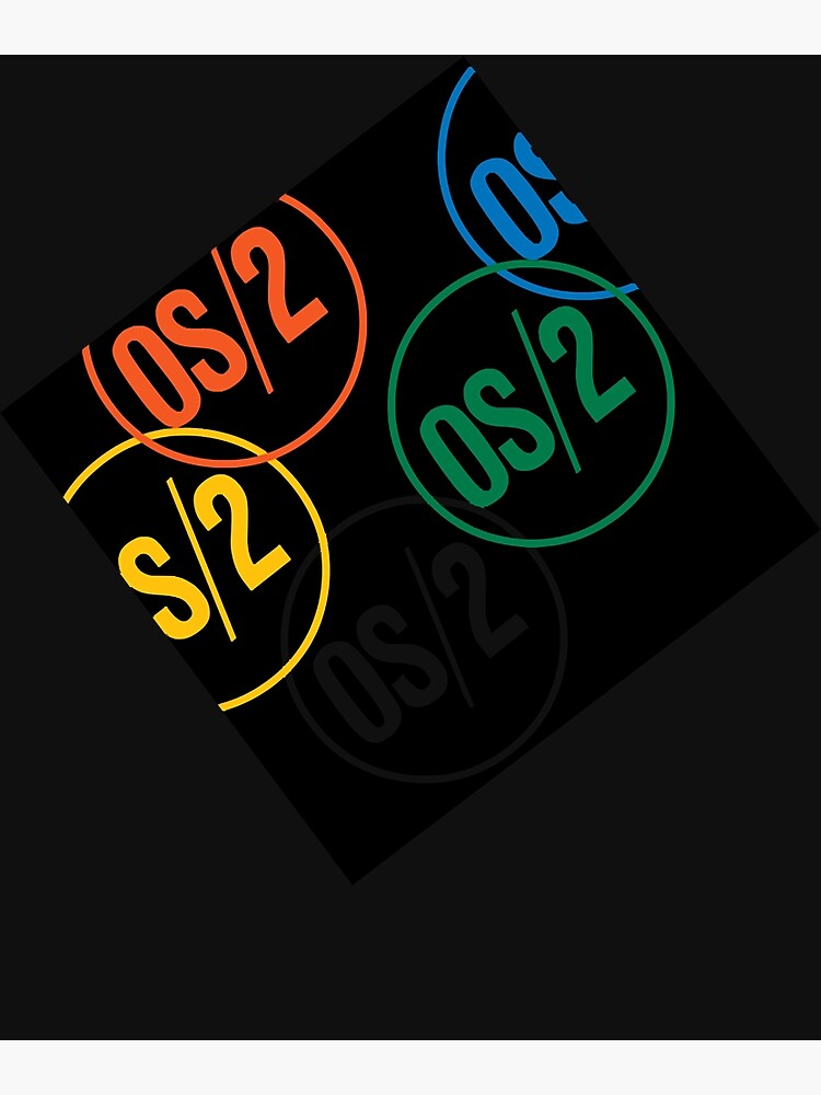 "Ibm os logo" Poster for Sale by GeorgeRamos | Redbubble