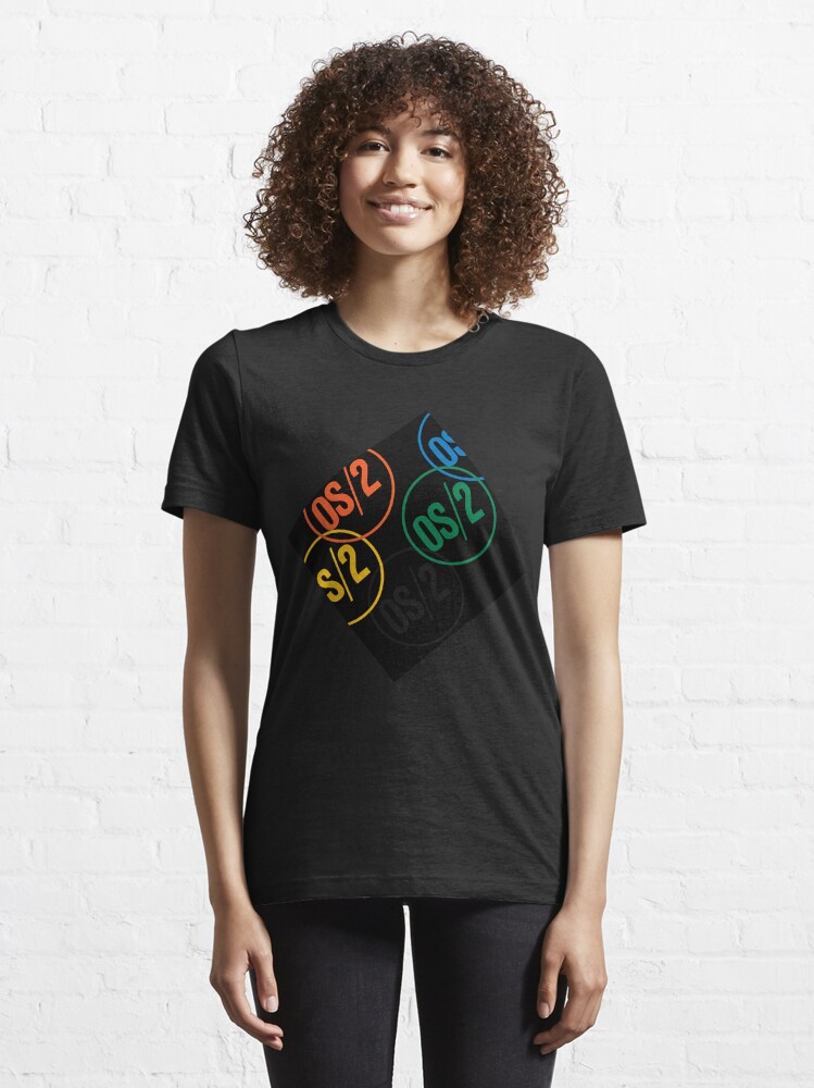 "Ibm os logo" T-shirt by GeorgeRamos | Redbubble | ibm t-shirts - mac t ...