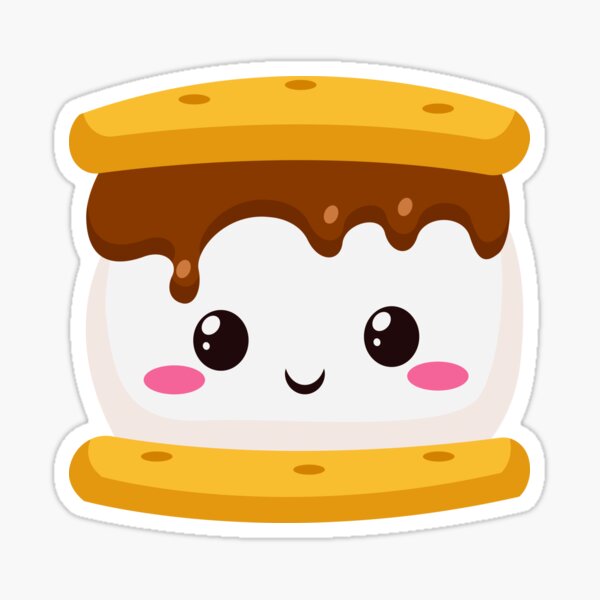 "Cute Smore" Sticker for Sale by cutieotter | Redbubble