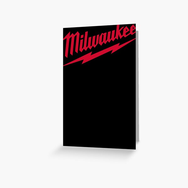 "Milwaukee Tools logo" Greeting Card for Sale by AustinOleary | Redbubble