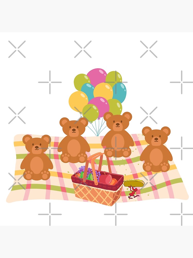 Teddy Bears Picnic Clipart