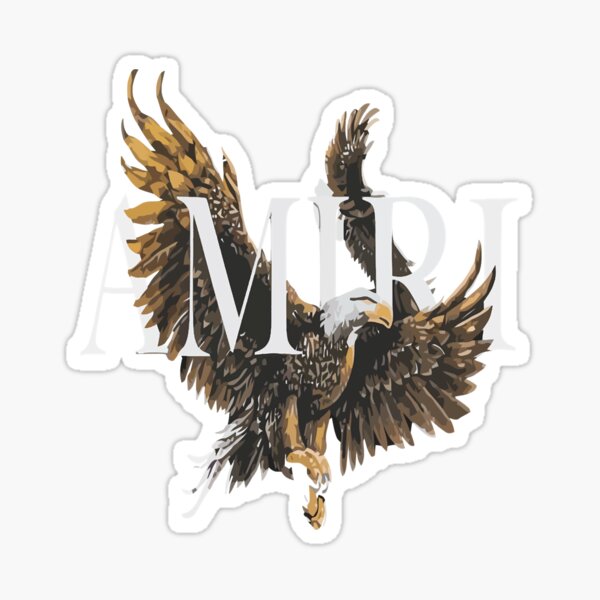 "Amiri" Sticker for Sale by DanielRamirez66 | Redbubble