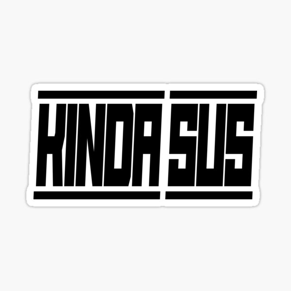 Pegatina «un poco sus_usted un poco sus_usted parece sus» de ...