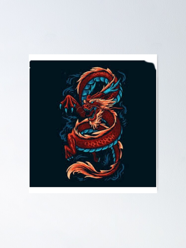 "Romanian dragon" Poster for Sale by Accura | Redbubble