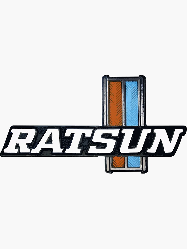 "Ratsun badge logo" Sticker for Sale by GeorgeRamos | Redbubble