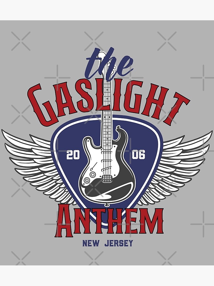 "The Gaslight Anthem - pick and wings graphic. Original illustration ...