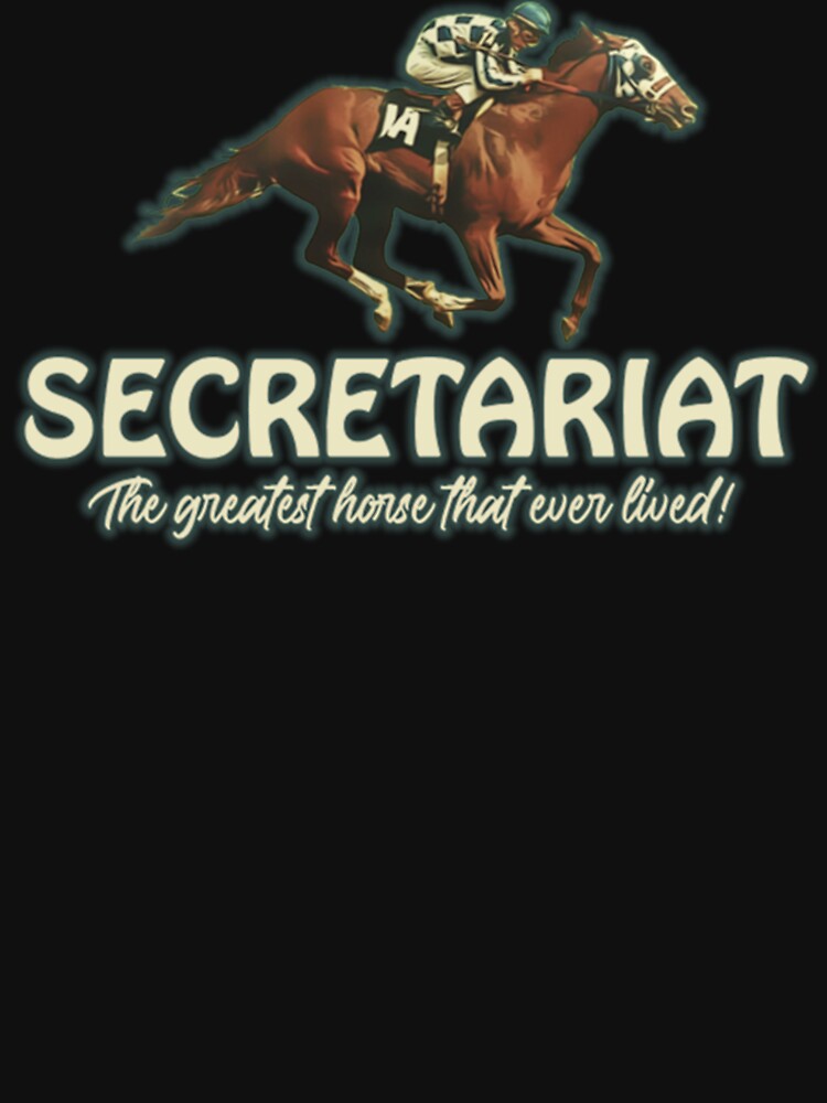"Secretariat " Essential T-Shirt for Sale by Oscucas | Redbubble