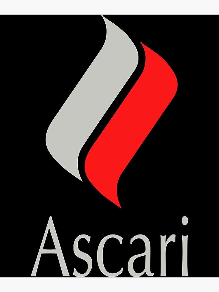 "Sale ascari car logo " Poster for Sale by JamesCash1 | Redbubble