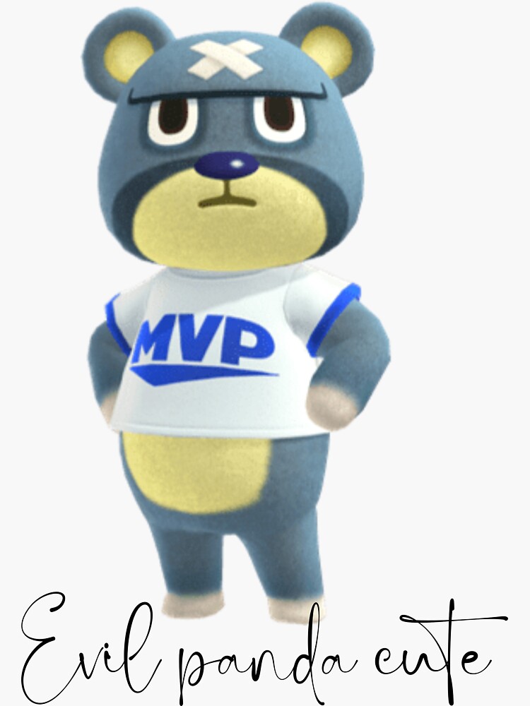 "Evil panda cute" Sticker for Sale by Napoprasanna | Redbubble