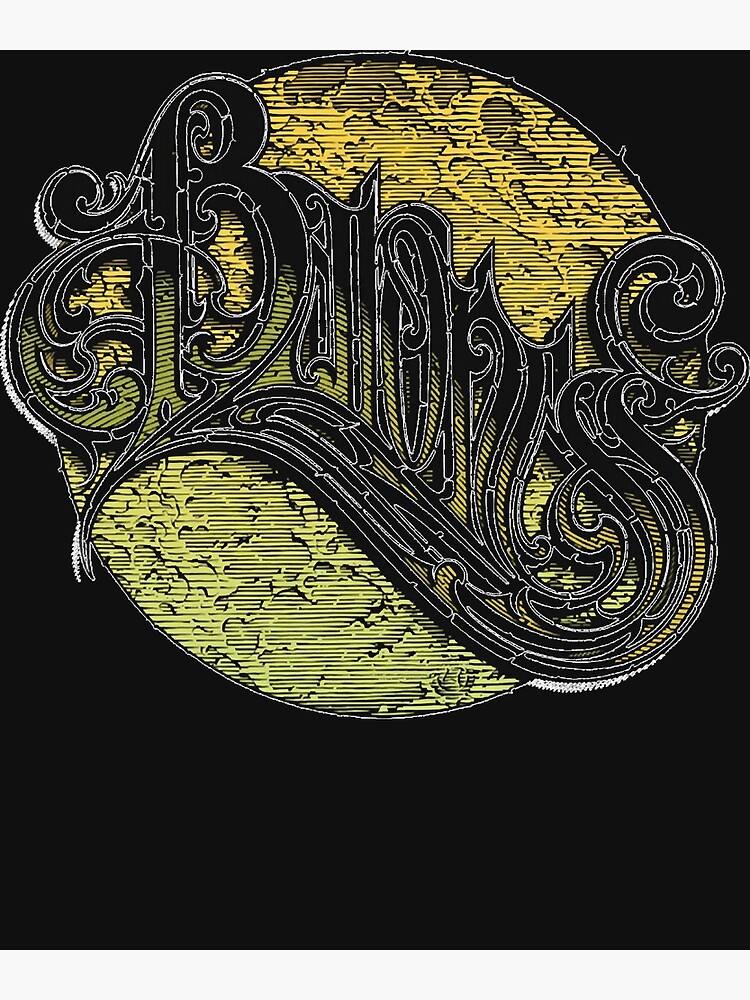 "Baroness logo" Poster for Sale by DanielRamirez66 | Redbubble
