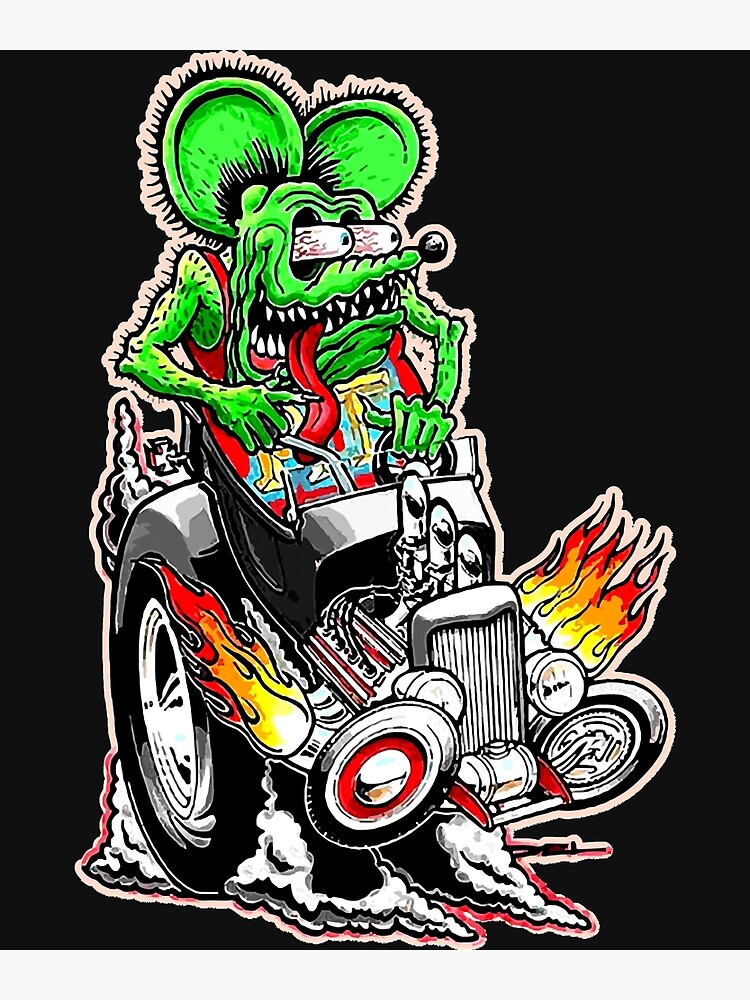 "Official rat fink original merchandise" Poster for Sale by Clifton137 ...