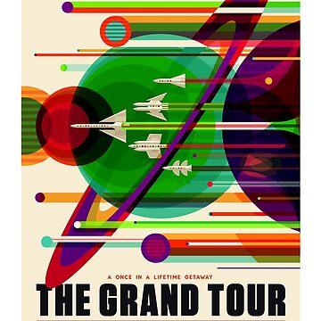 "NASA Space Tourism Posters: Grand Tour" Poster for Sale by nadegata ...