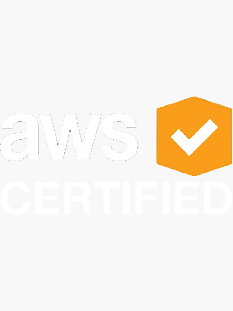 "Aws certified developer" Sticker for Sale by MayaLarson | Redbubble