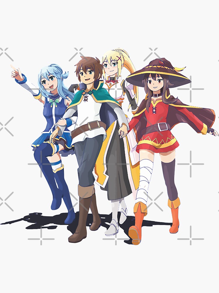 "konosuba merch Proud" Sticker for Sale by MathildeJean | Redbubble