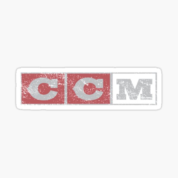 "Ccm logo" Sticker for Sale by MayaLarson | Redbubble