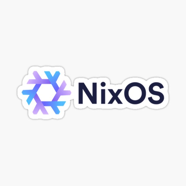 "Nixos logo" Sticker for Sale by RichardLanglois | Redbubble