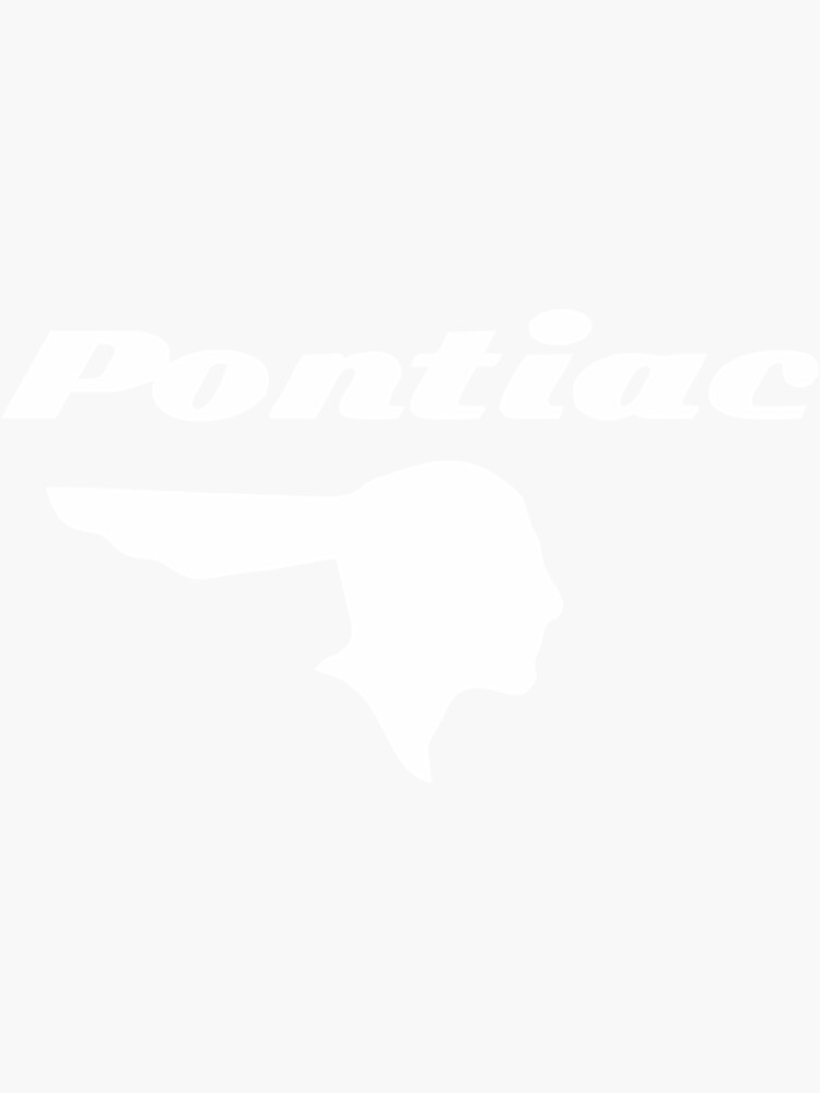 "Best seller retro pontiac logo merchandise" Sticker for Sale by ...