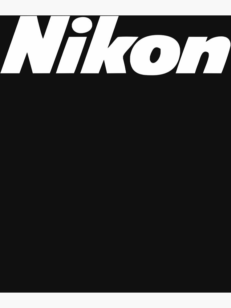 Póster «Mercancía del logotipo de nikon más vendida» de Swankhuizen ...