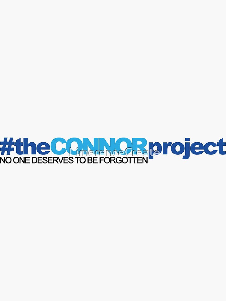 "# The Connor Project Dear Evan Hansen" Sticker for Sale by ...