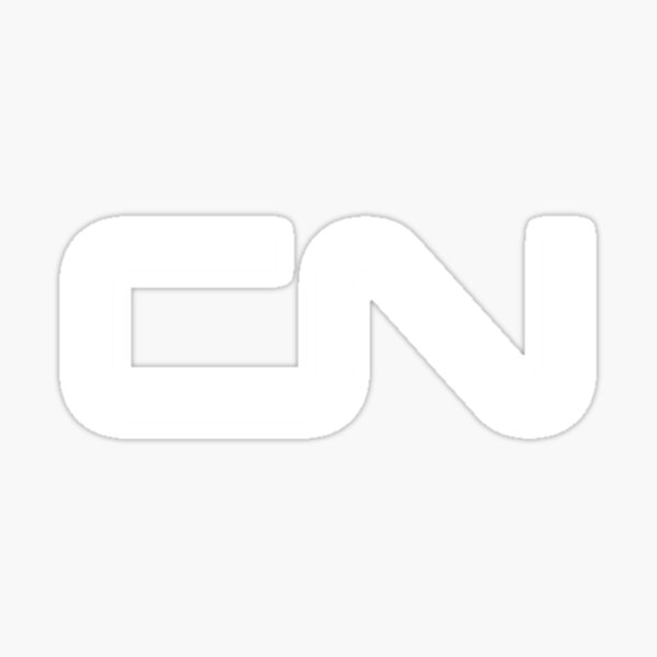 "Cn train logo" Sticker for Sale by ManpreetDhillon | Redbubble
