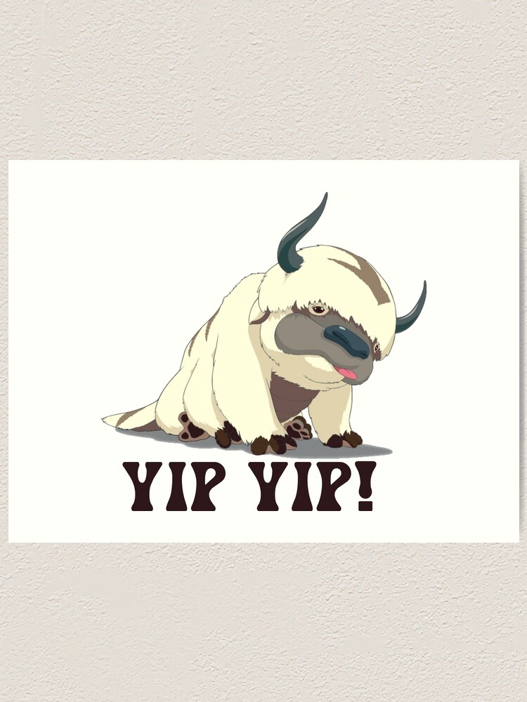 "Appa The Last Airbender - Avatar" Art Print for Sale by Femmyummy ...