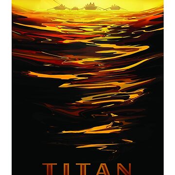 "NASA Space Tourism Posters: Titan" Poster for Sale by nadegata | Redbubble