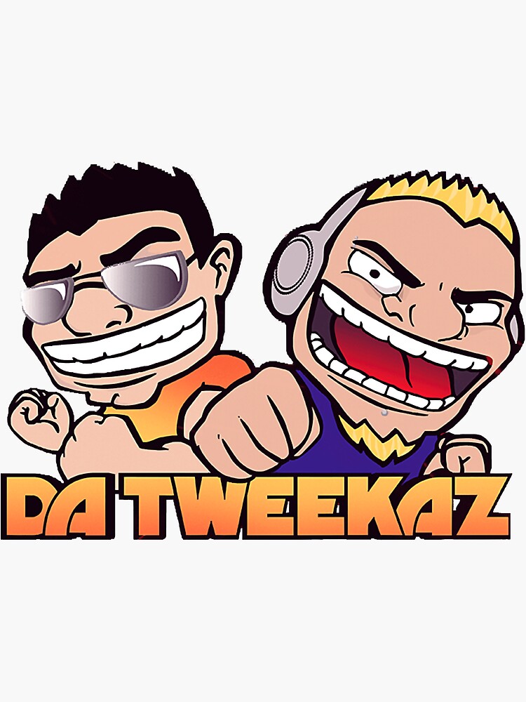 "Best seller da tweekaz logo merchandise" Sticker for Sale by ...