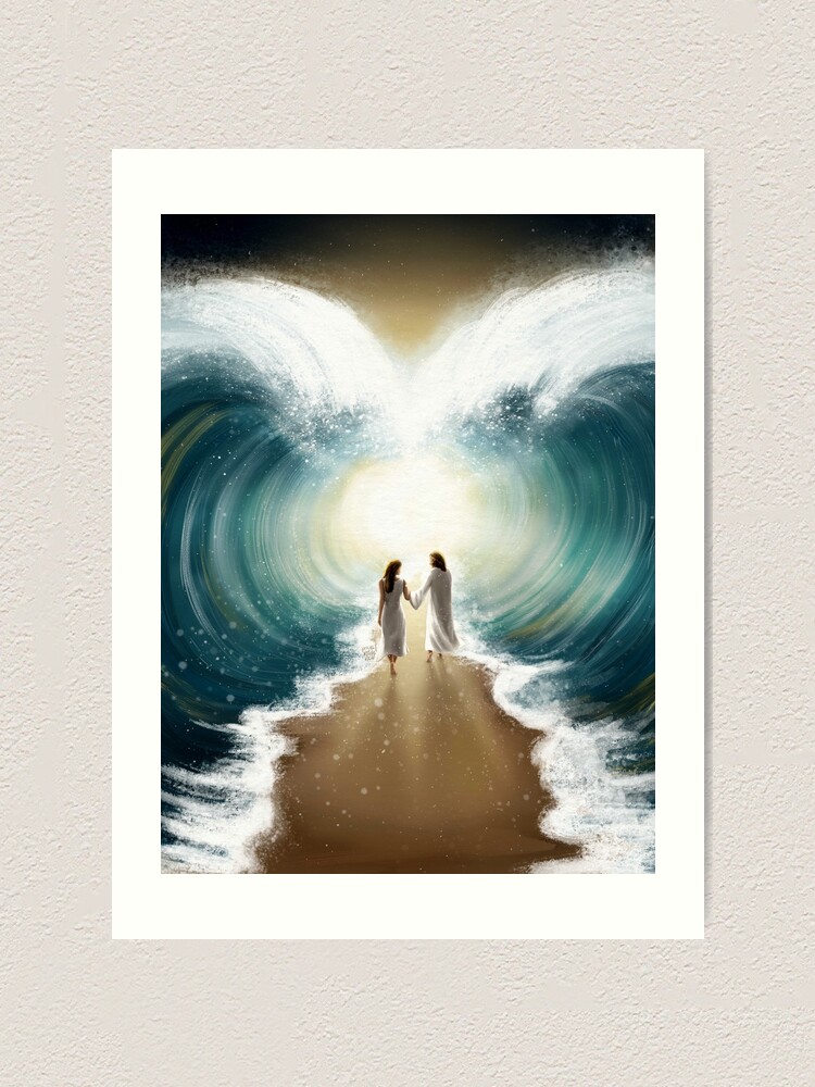 "Jesus and Girl titled "Way Maker" by Adora (Project Made New)" Art ...