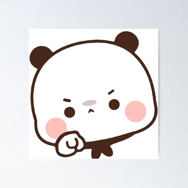 "Angry Bubu Is Pointing At You" Poster for Sale by gingersweet | Redbubble