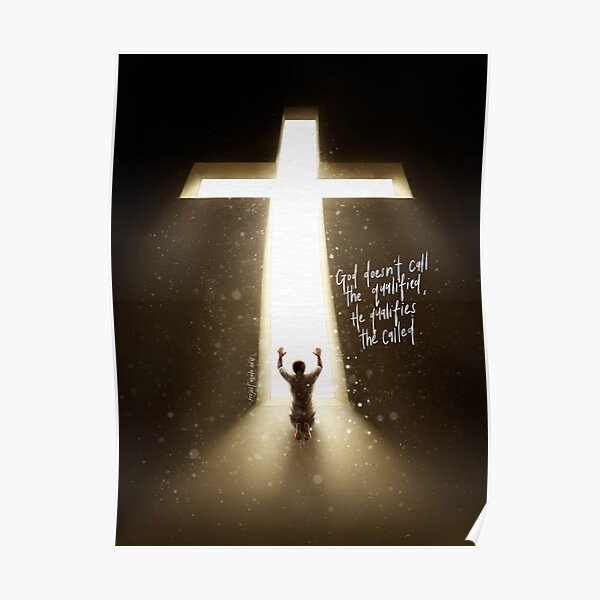 "Cross and Boy kneeling titled "Surrender" by Adora (Project Made New ...