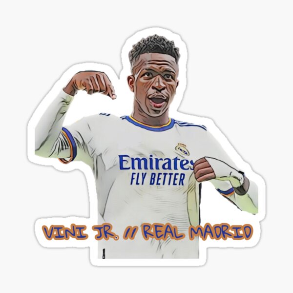 "Vini Jr - Real Madrid's fortune" Sticker for Sale by SportFamily ...