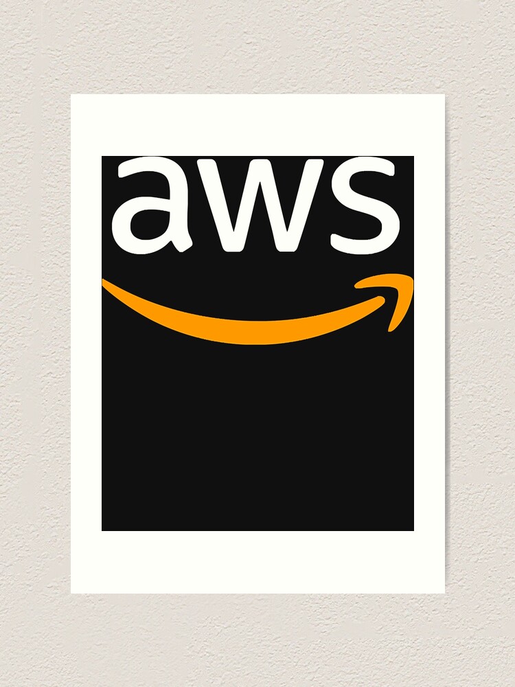 "Aws logo (amazon web services logo)" Art Print for Sale by KeithJones1 ...