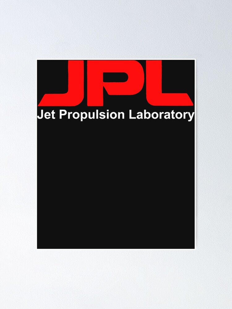 "Best seller nasa jet propulsion laboratory logo merchandise" Poster ...