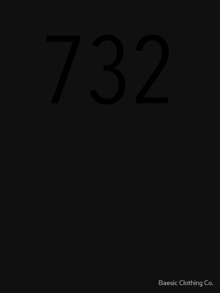 "Plain Black 732 Area Code" Pullover Hoodie for Sale by BaesicClothing ...