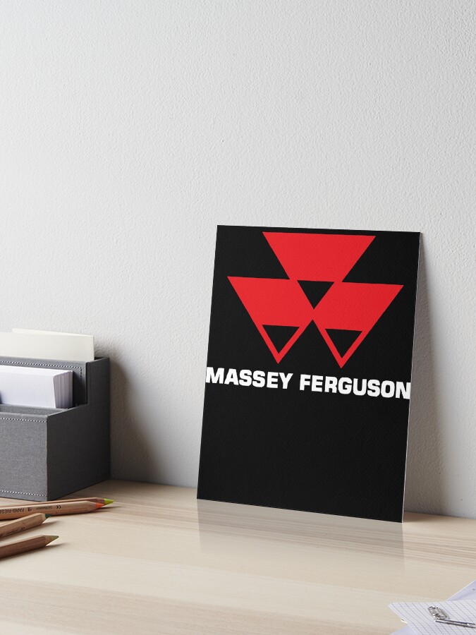 "Best seller massey ferguson logo merchandise" Art Board Print for Sale by Mckinney1 | Redbubble