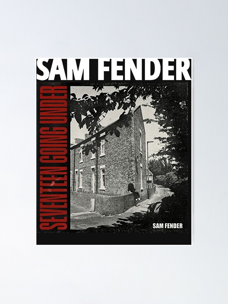 "Sam fender" Poster for Sale by MyraAlcoran | Redbubble