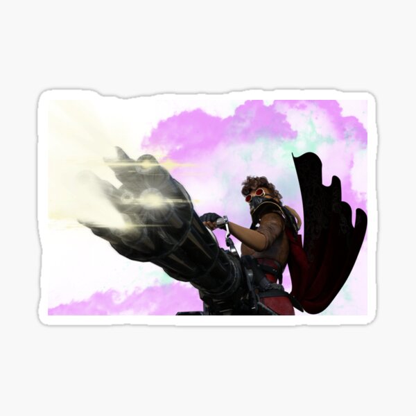 "Jackie-5 The Force Six Annihilator Hammer Up Sticker" Sticker for Sale ...